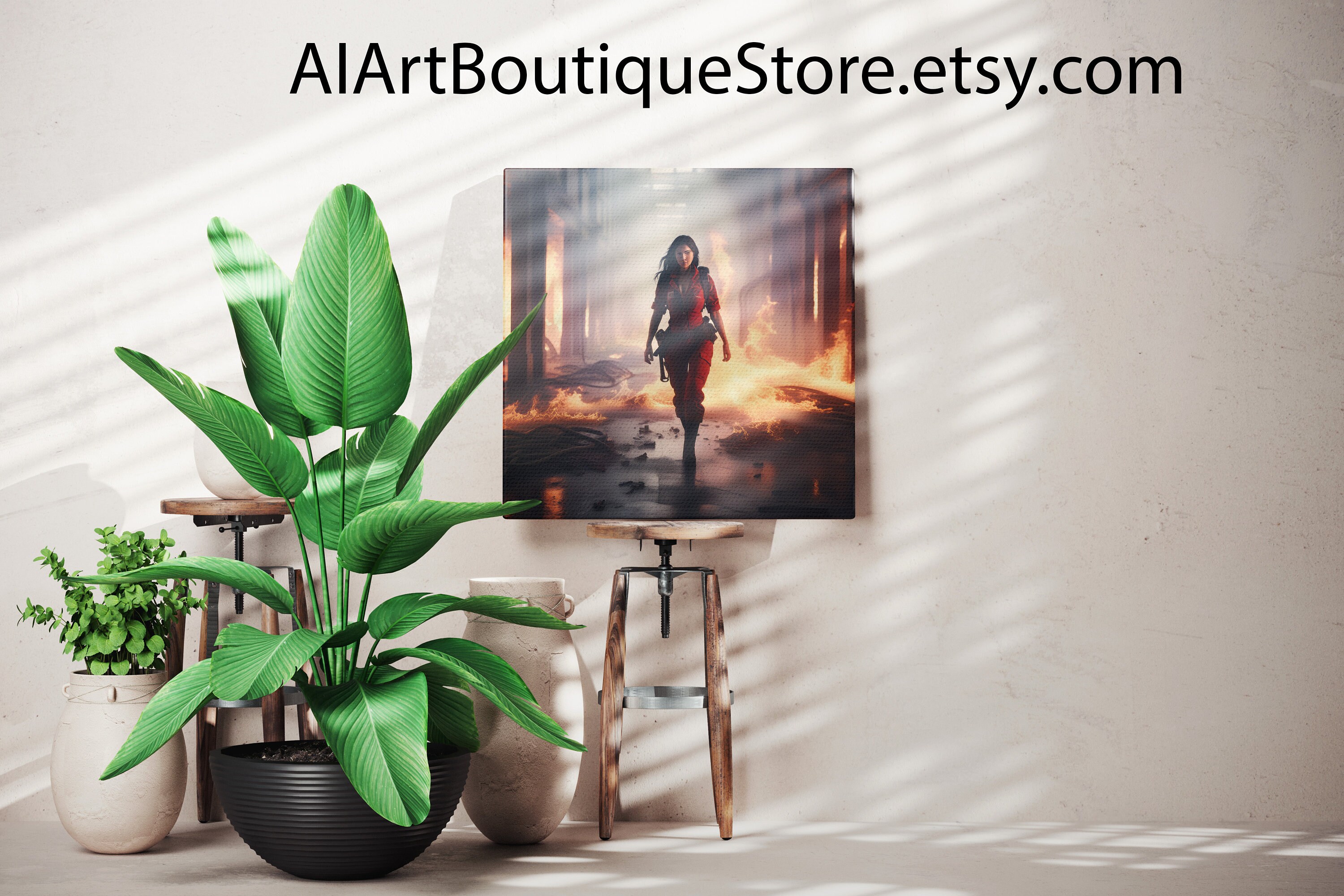 Chicago Firefighters AI Digital Art High Resolution Image - Etsy