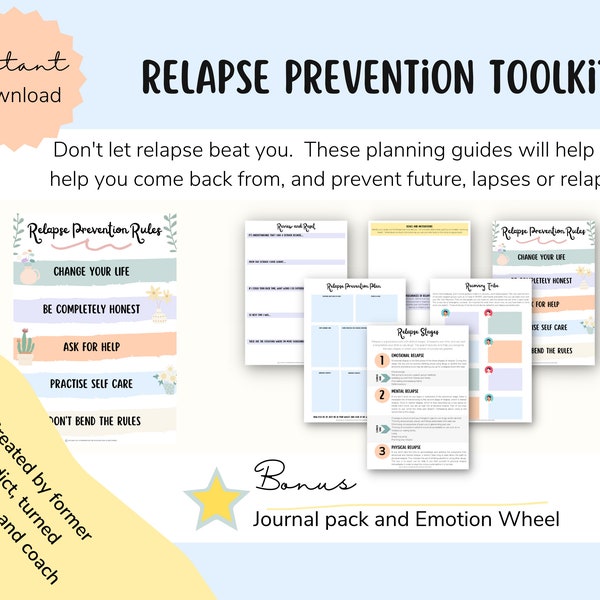 Recovery Journal - Etsy