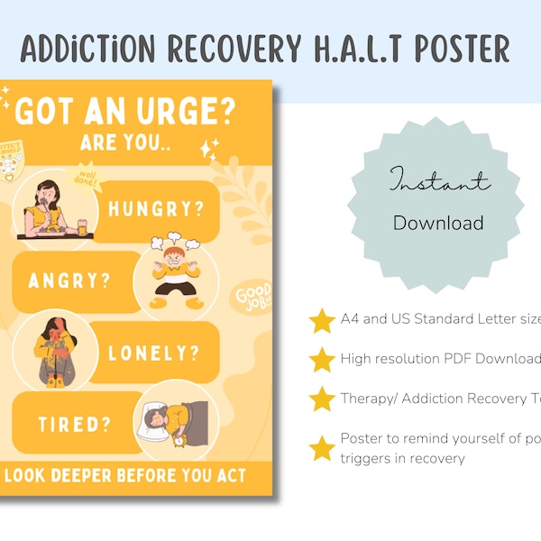 Recovery Posters - Etsy