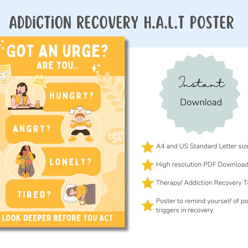 Recovery Posters - Etsy