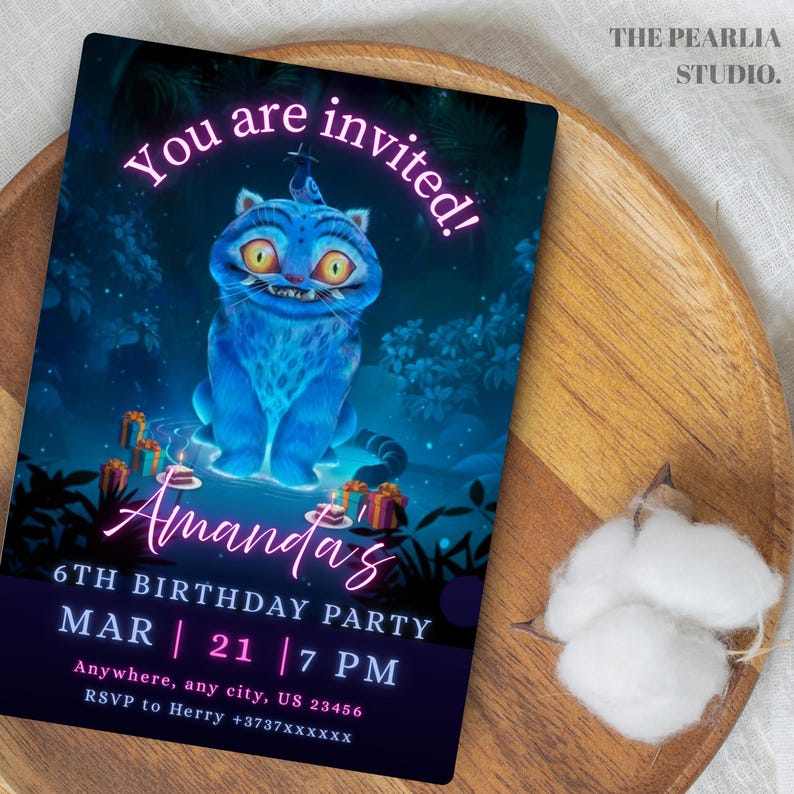 Custom Kpop Demon Hunters Derpy Birthday Invitation – Printable Digital ...