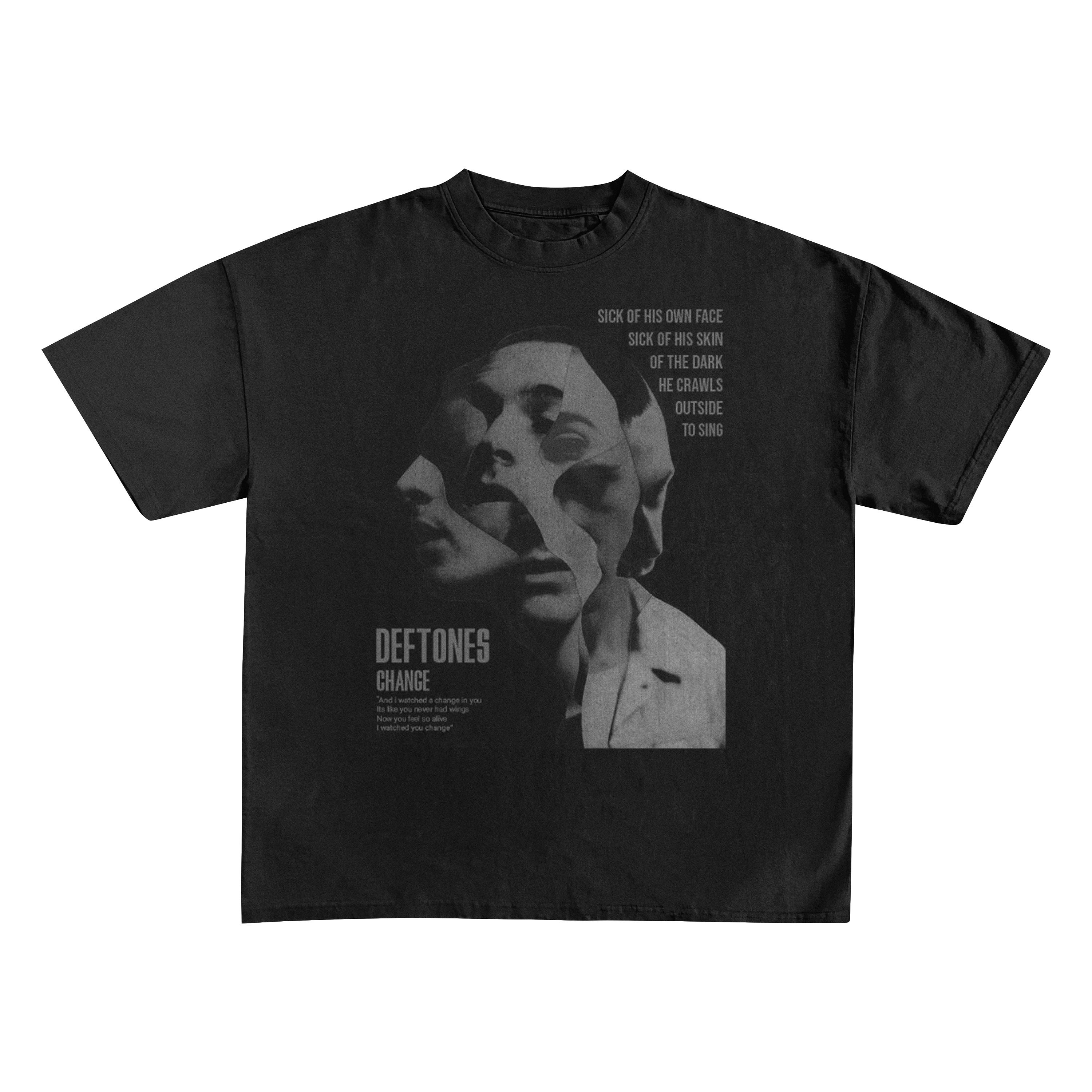 Deftones Merch Deftones Change Shirt White Pony Band Shirt - Etsy