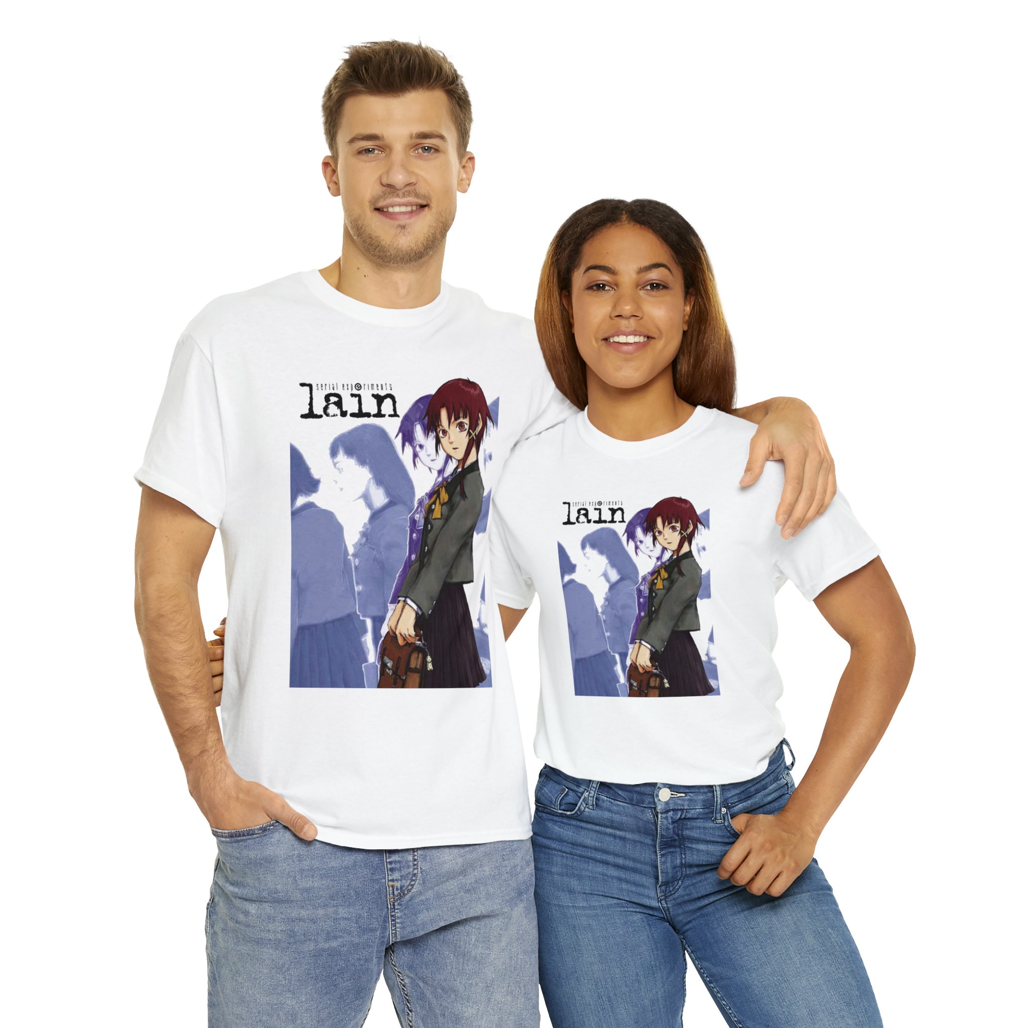 Unisex Lain Shirt / Lain / Let's All Love Lain / Serial Experiments ...