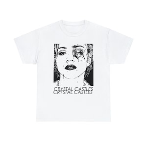 Crystal Castles Shirt - Crystal Castles Tshirt - Alice Glass - Alice ...