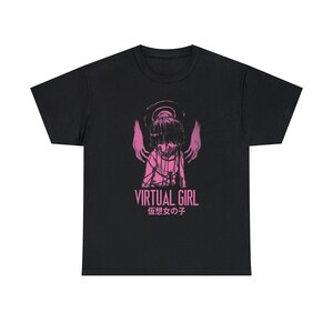 Virtual Girl Lain Tshirt - Serial Experiments of Lain - Lain Anime T ...