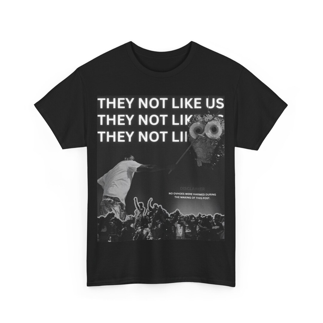 Unisex Kendrick Lamar Merch - Not Like Us Shirt - NOT LIKE US ...