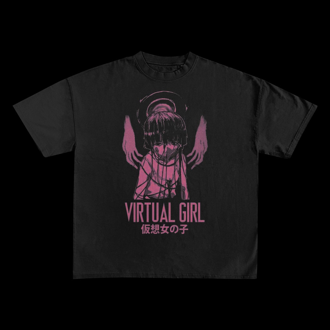 Virtual Girl Lain Tshirt - Serial Experiments of Lain - Lain Anime T ...