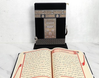 Personalized Quran With Velvet Box Islamic Gift Set Quran - Etsy