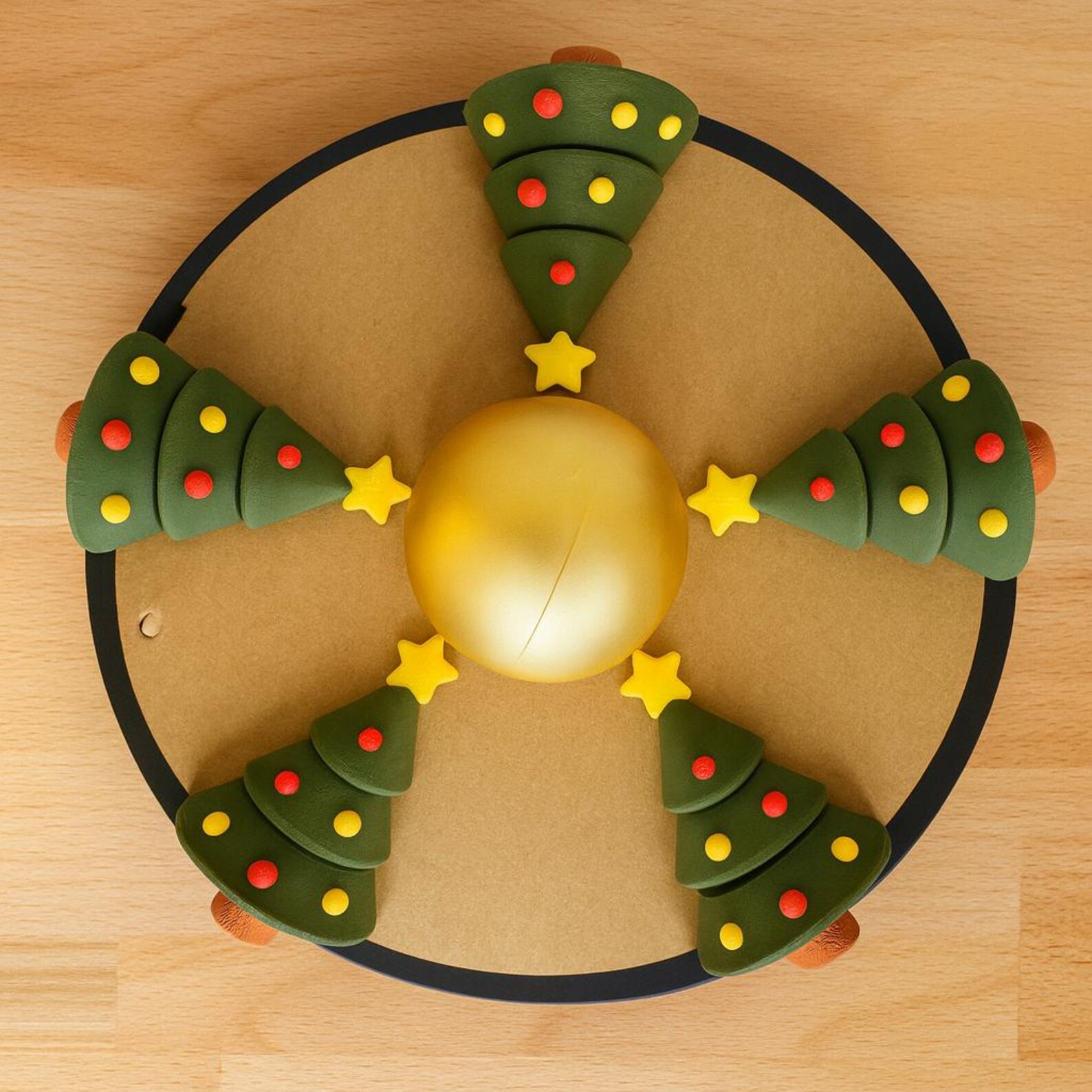 Christmas Tree Fidget Toy Set - 3D Printed Christmas Decorations ...