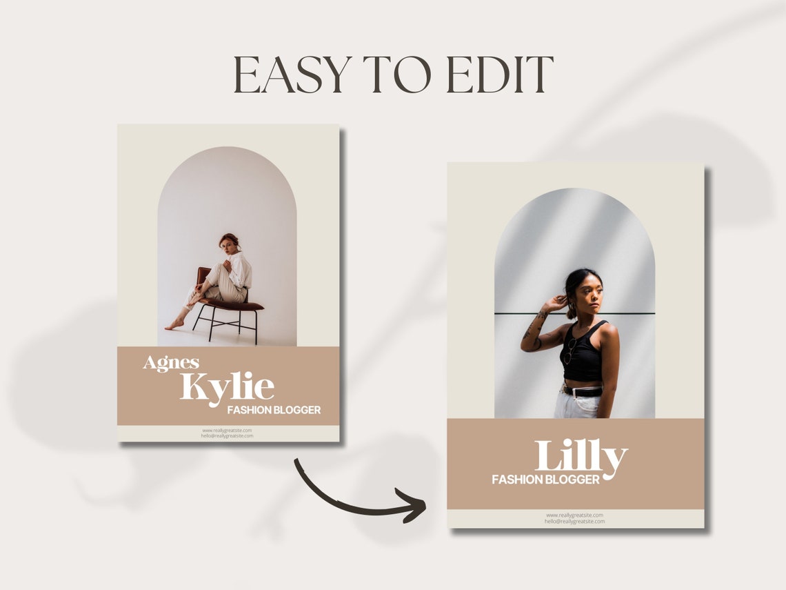 Influencer Media Kit | Rate Card Template | Influencer Rate Card ...