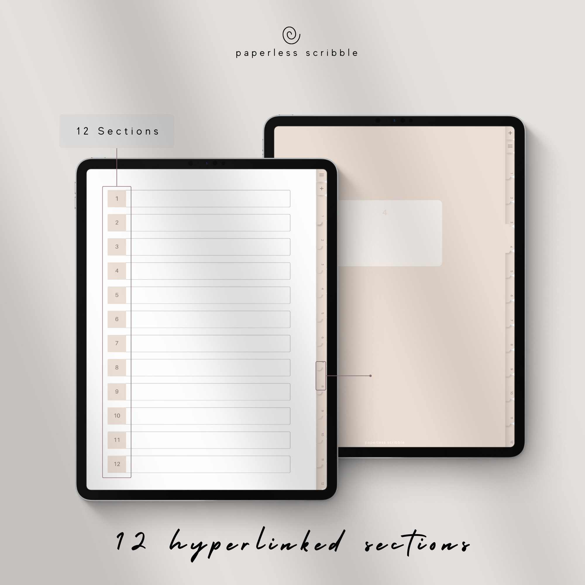 Libreta digital, Libreta iPad, Libreta Goodnotes, Plantillas de notas ...