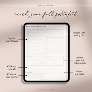 Digital Planner 2025 | Goodnotes Planner 2025 | Undated Digital Planner ...