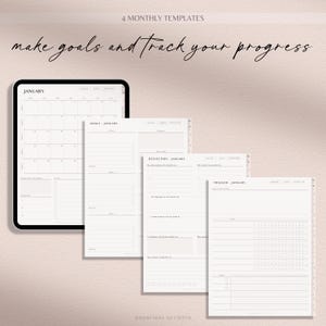 Digital Planner 2025 | Goodnotes Planner 2025 | Undated Digital Planner ...