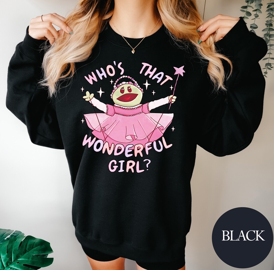 Nanalan Who's That Wonderful Girl Sweatshirt Meme Sweater Nanalan Peepo ...