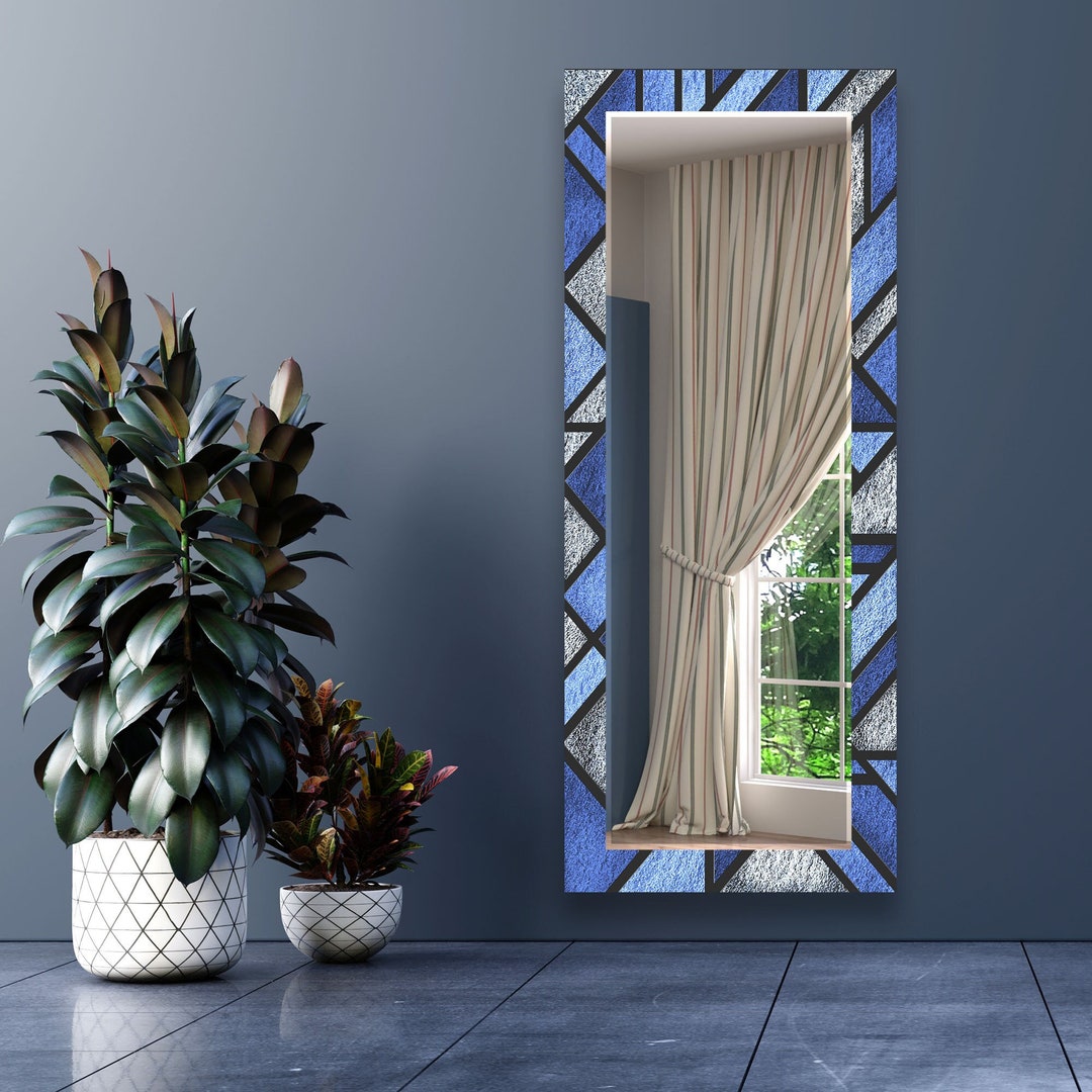 Tempered Glass Wall Mirror With Led Lights-led Bathroom Mirror - Etsy
