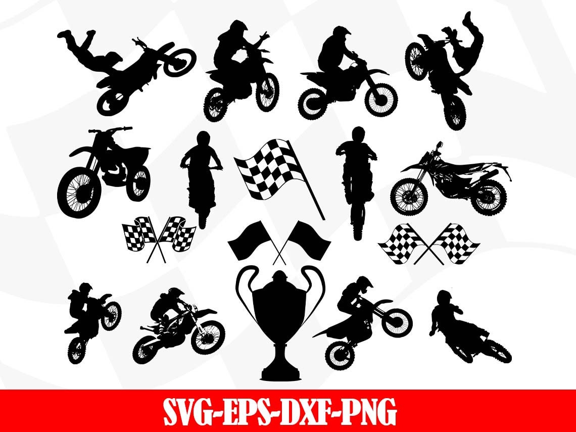 Motocross Rider SVG Bundle Motocross SVG Bundle Motocross - Etsy
