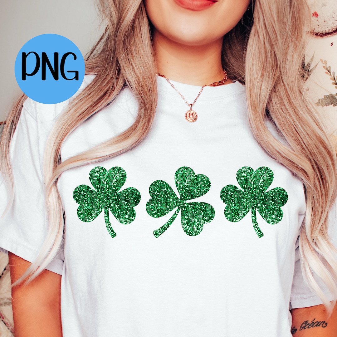 Glitter St. Patricks Png Sublimation Sequin St. Patrick Png St ...