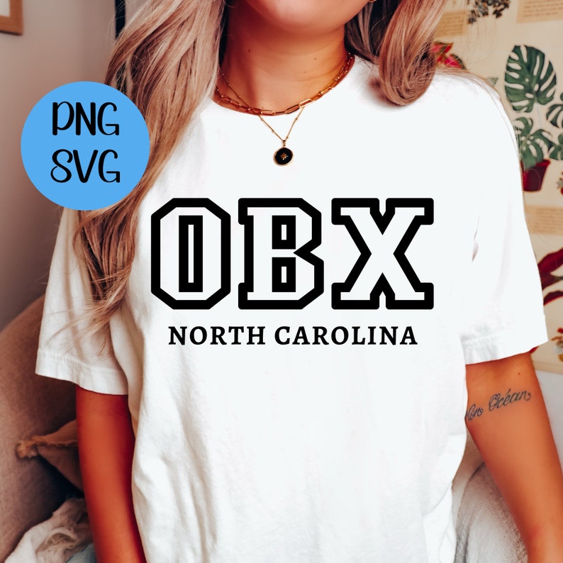 OBX PNG SVG North Carolina Svg Digital Download Png North Carolina ...