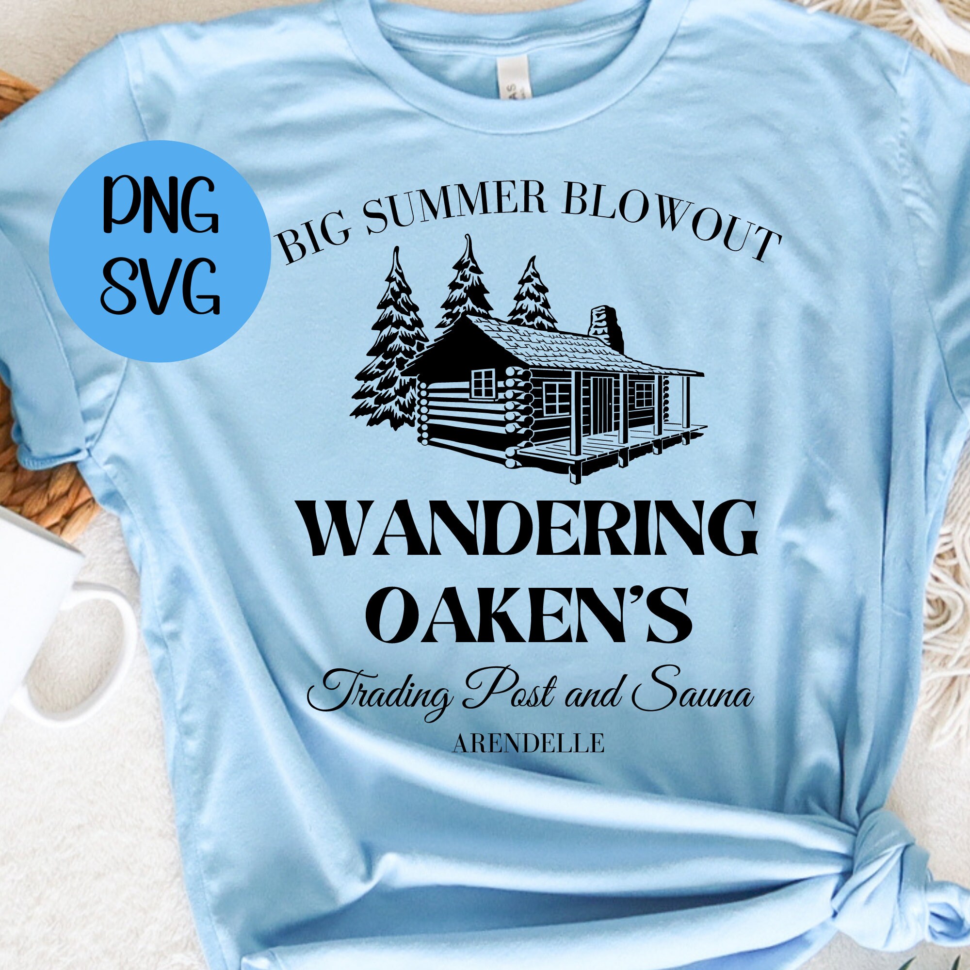 Wandering Oaken's SVG PNG Digital Download Oakens Trading Post Sauna ...