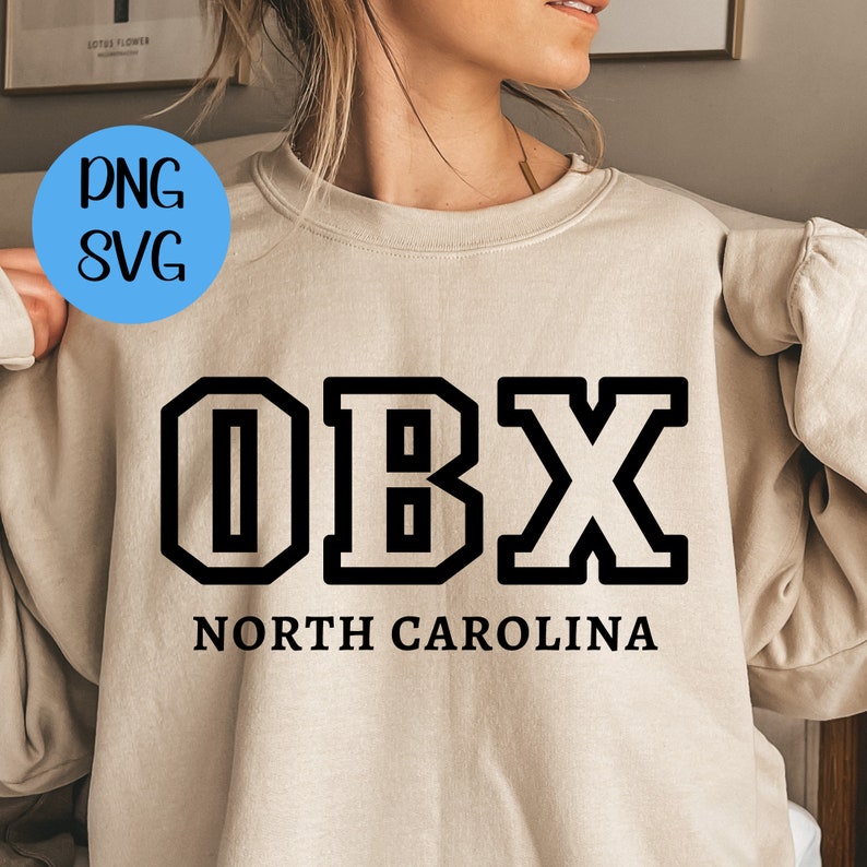 OBX PNG SVG North Carolina Svg Digital Download Png North Carolina ...