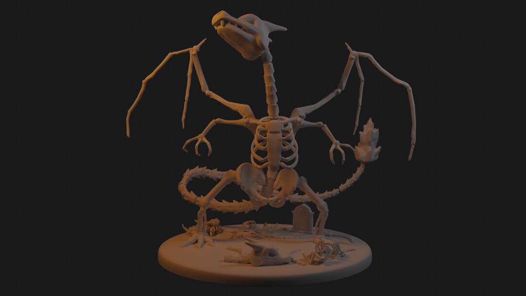 Charizard, Charizard, Pokémon Skeleton, Pokémon, Pokemon,3d Printed ...
