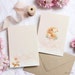 Fox Writing Paper Printable Letter Paper Instant Download Penpal Note ...
