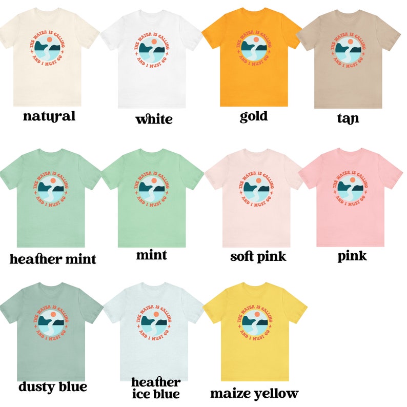 Nature Shirts, Lake Life Shirts, River Shirts, the Water is Calling and ...