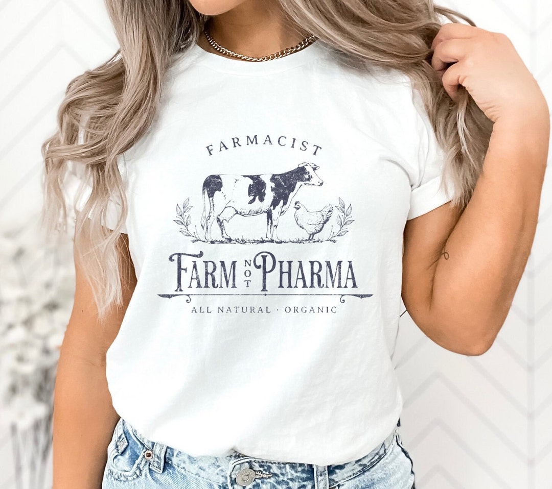 Farm Shirt. Farmacist Shirt. Farm Not Pharma Shirt. Farmer Shirt ...