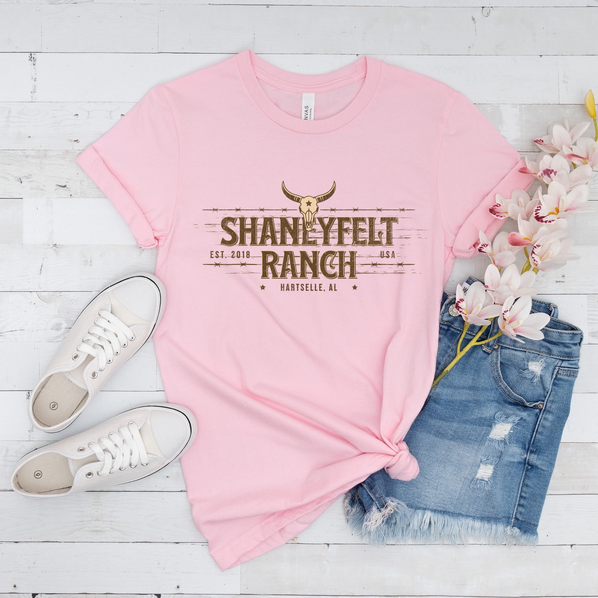 Custom Family Name Ranch / Farm Shirts, Personalized Ranch Life Gift ...