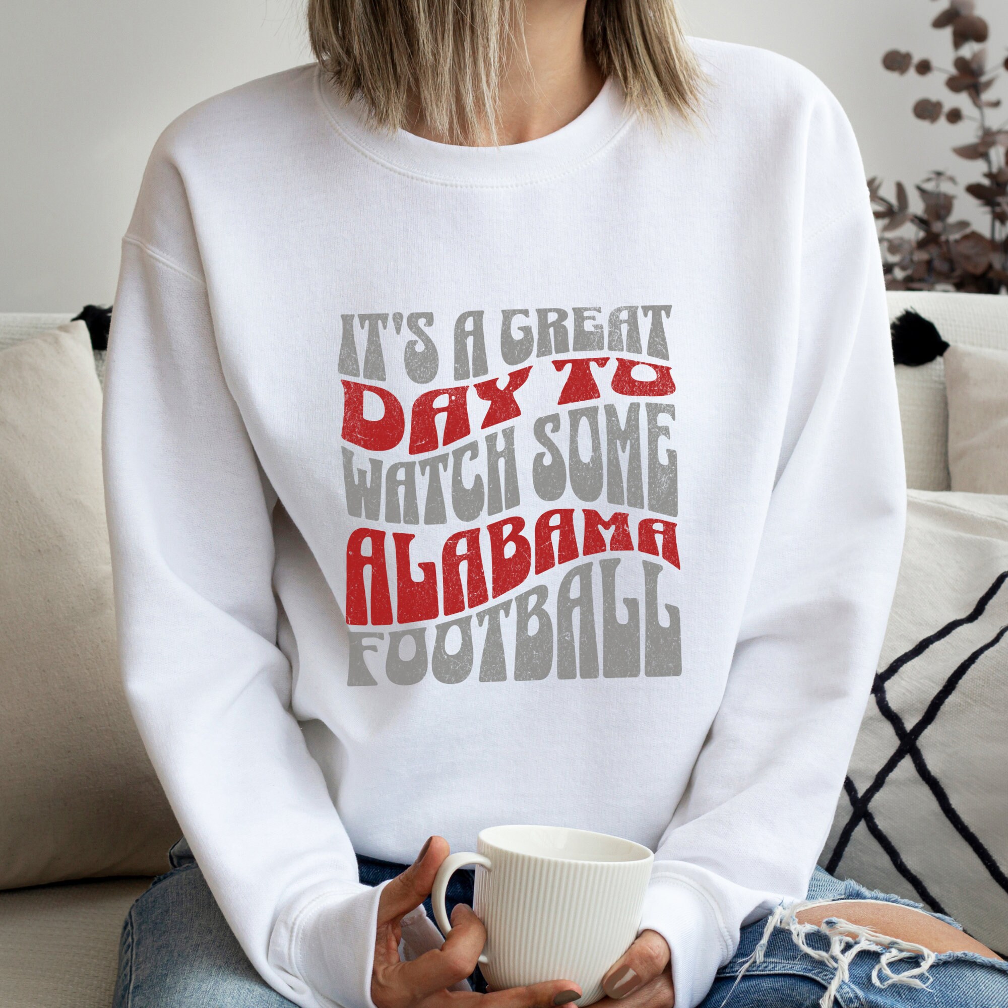 Retro Alabama Football Shirt, Alabama Football Women Sweatshirt, Cute ...