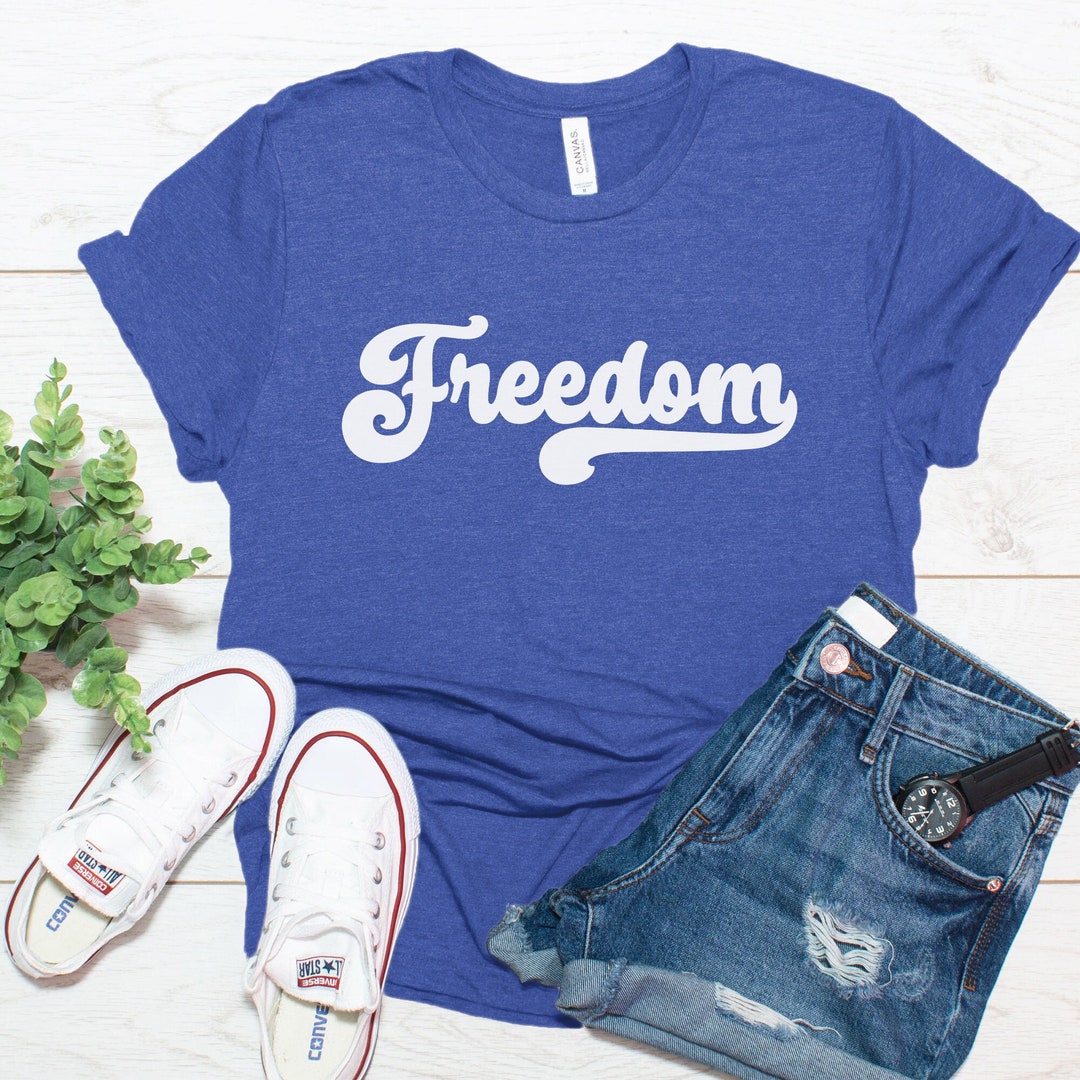 Freedom T-shirt, Patriot Tee, 4th of July Shirts, Independence Day ...