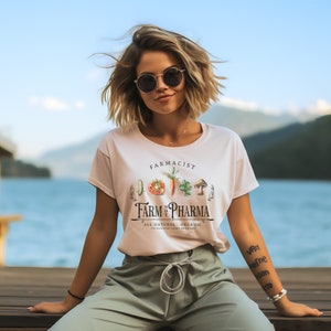 Veggie Shirt, Gardening Shirt, Farm Not Pharma Shirt, Farmacist Shirt ...