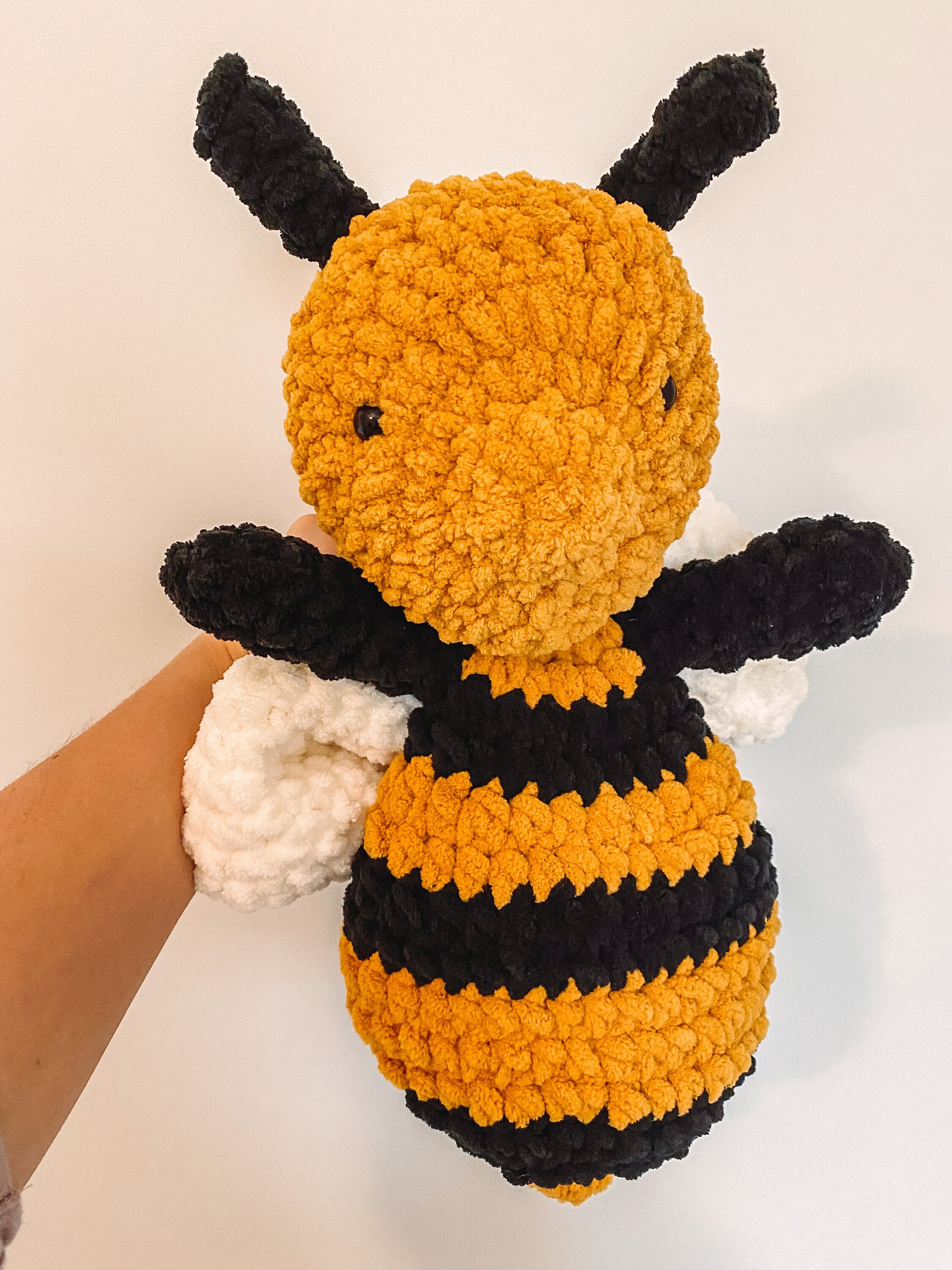 READY TO SHIP Benji the Bee Lovey Crochet Bumble Bee Bee Stuffie Gifts ...