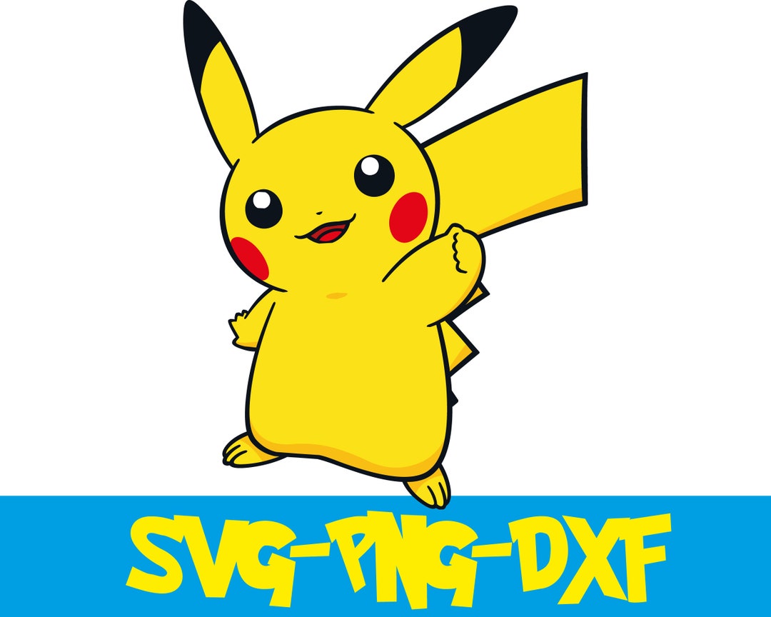 Pikachu Svg Pikachu Svg Files Layered Svg Pikachu Pokemon - Etsy