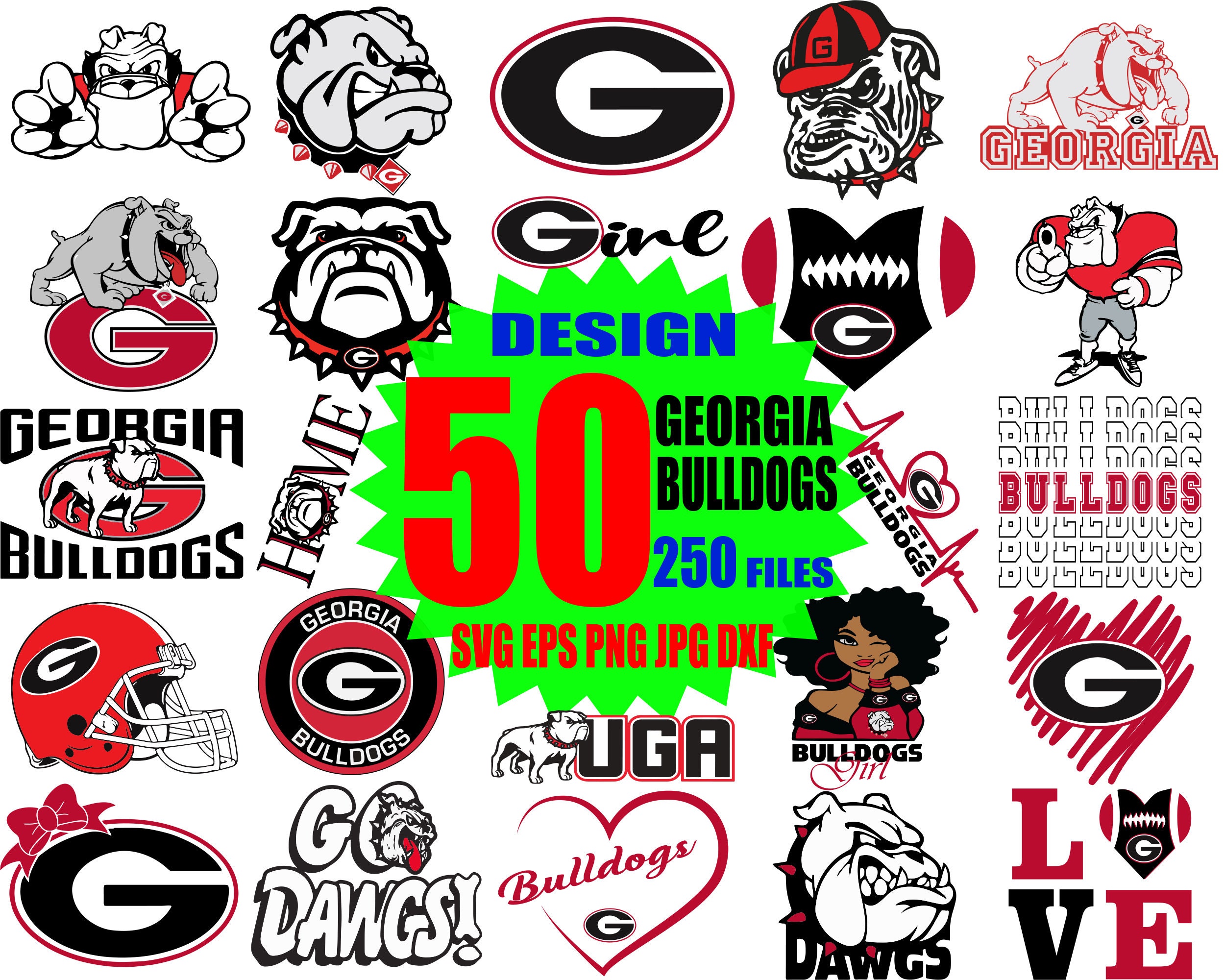 Free Ga Bulldog Clipart Images