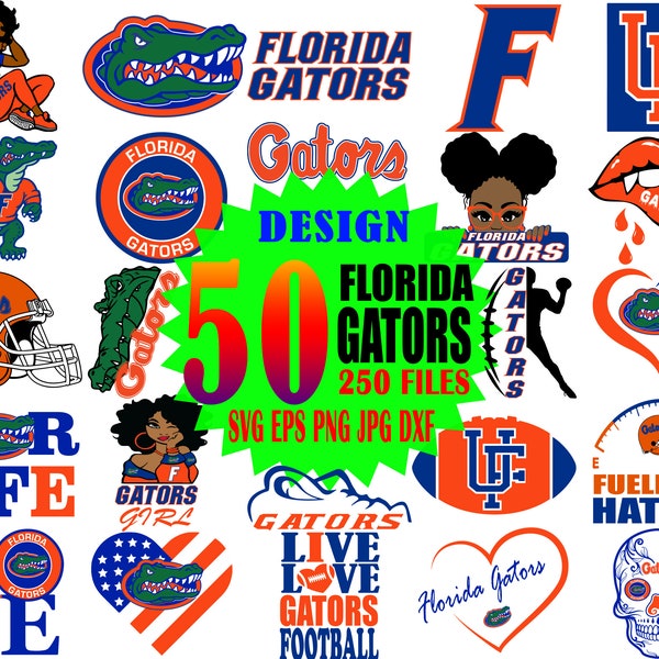 Florida Gators Svg - Etsy