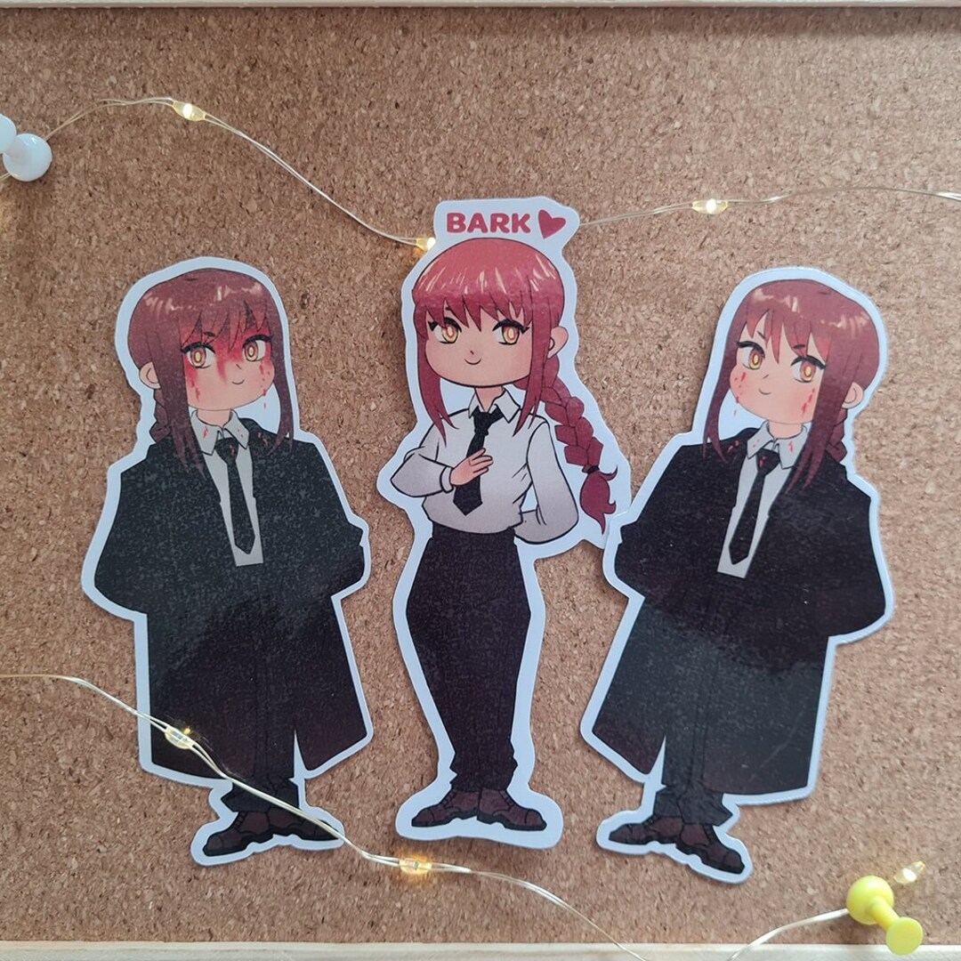 Chainsaw Man Makima Stickers - Etsy