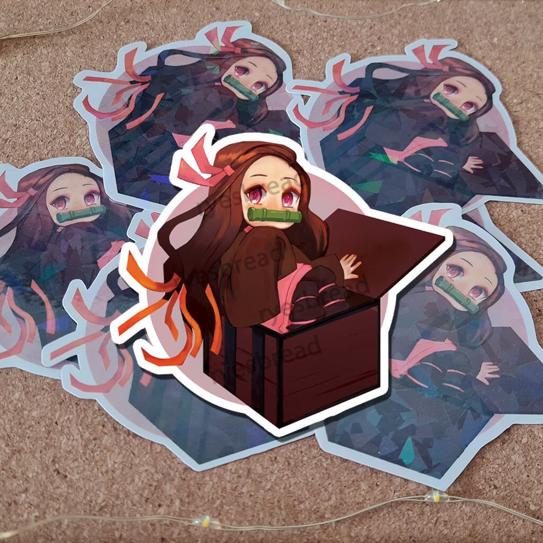 Demon Slayer - Nezuko Sticker - Etsy