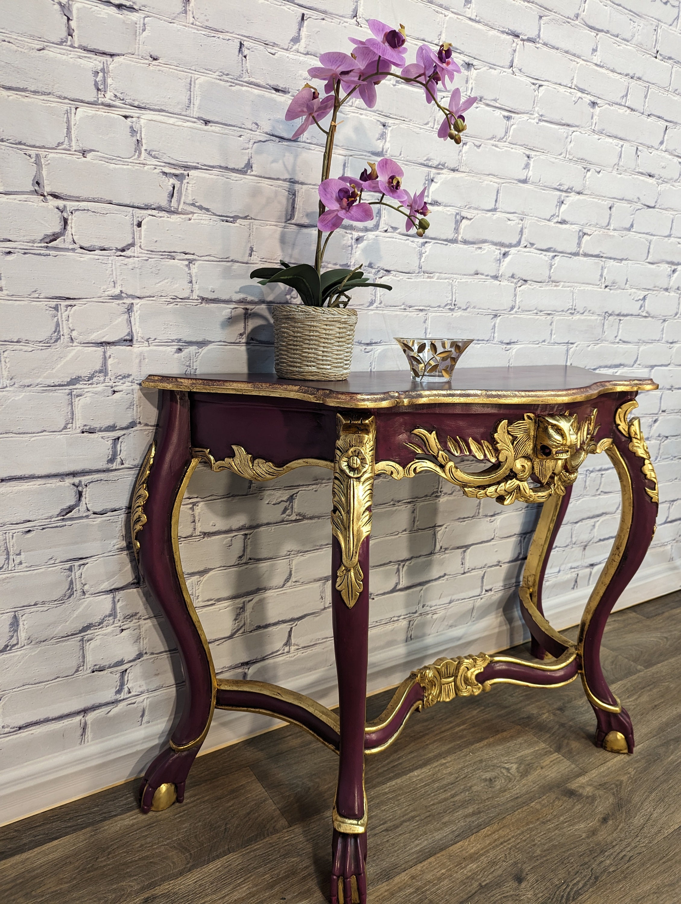 Baroque Console Table - Etsy