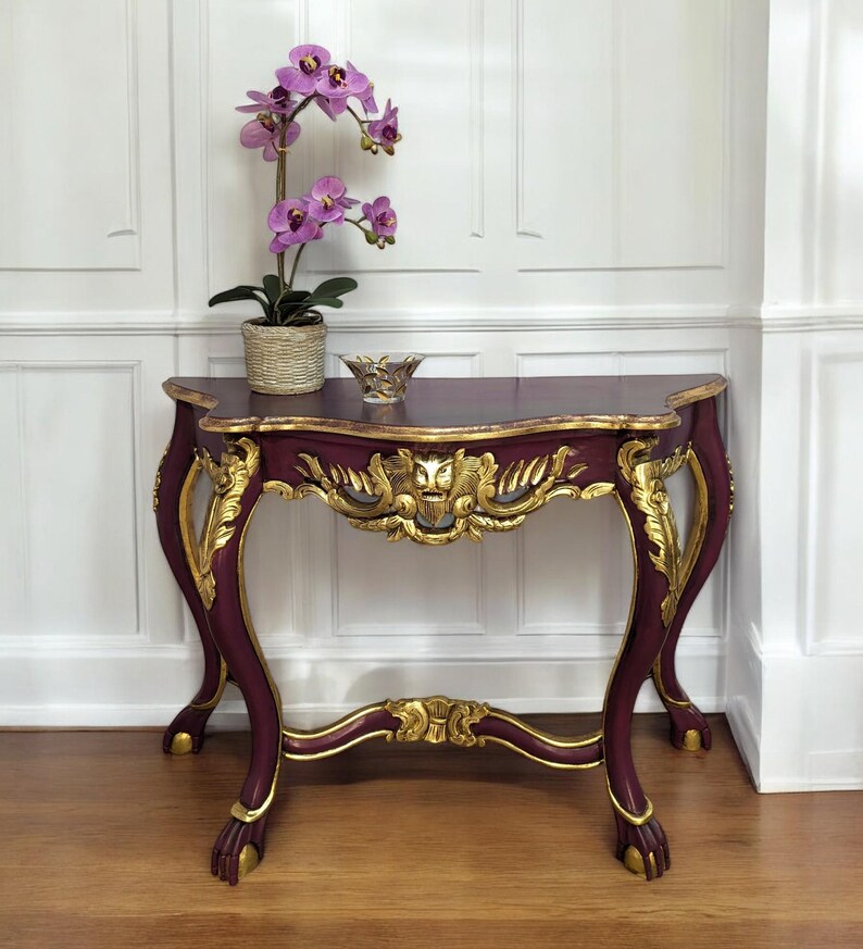 Baroque Console Table - Etsy