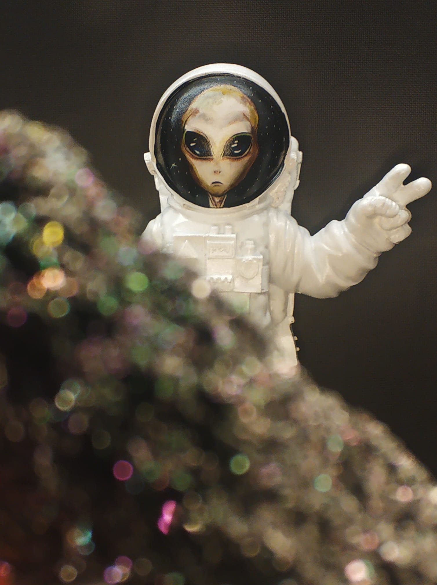 Alien Astronaut Wall Sculpture Alien Accessory Alien - Etsy
