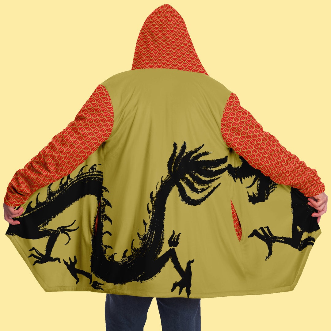 Magic Chinese Dragon Cloak Festival Cloak Rave Cloak - Etsy