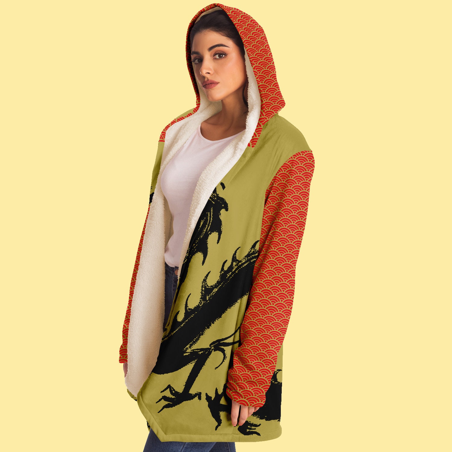 Magic Chinese Dragon Cloak Festival Cloak Rave Cloak - Etsy