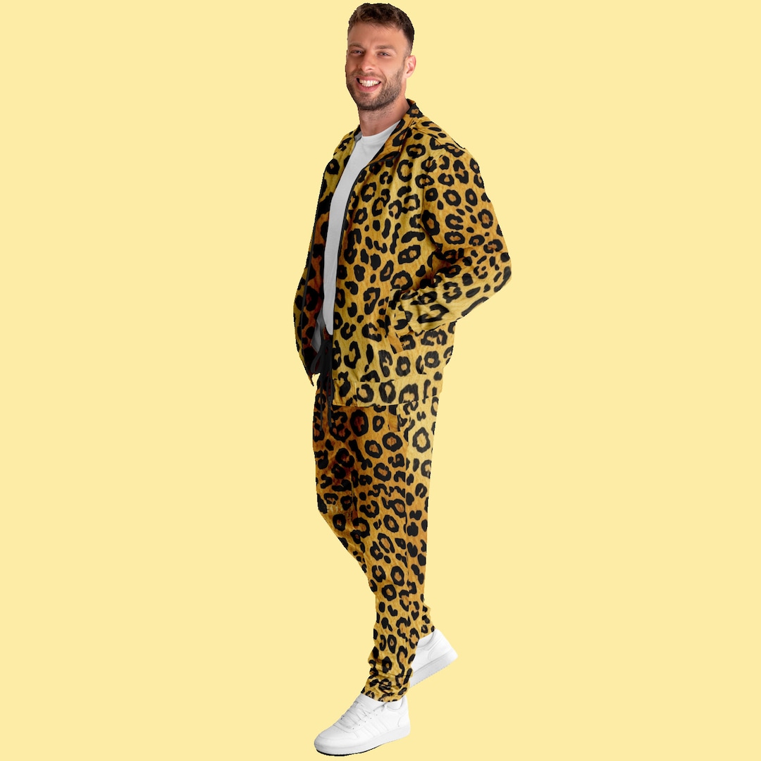 Magic Cheetah Tracksuit Track Jacket and Pants Dynamic - Etsy