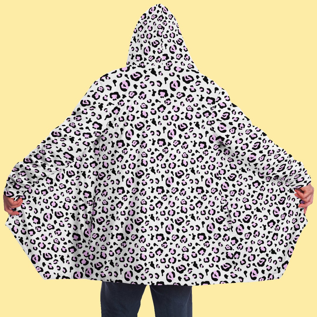 Magic Leopard Cloak Festival Cloak Rave Cloak Hooded - Etsy