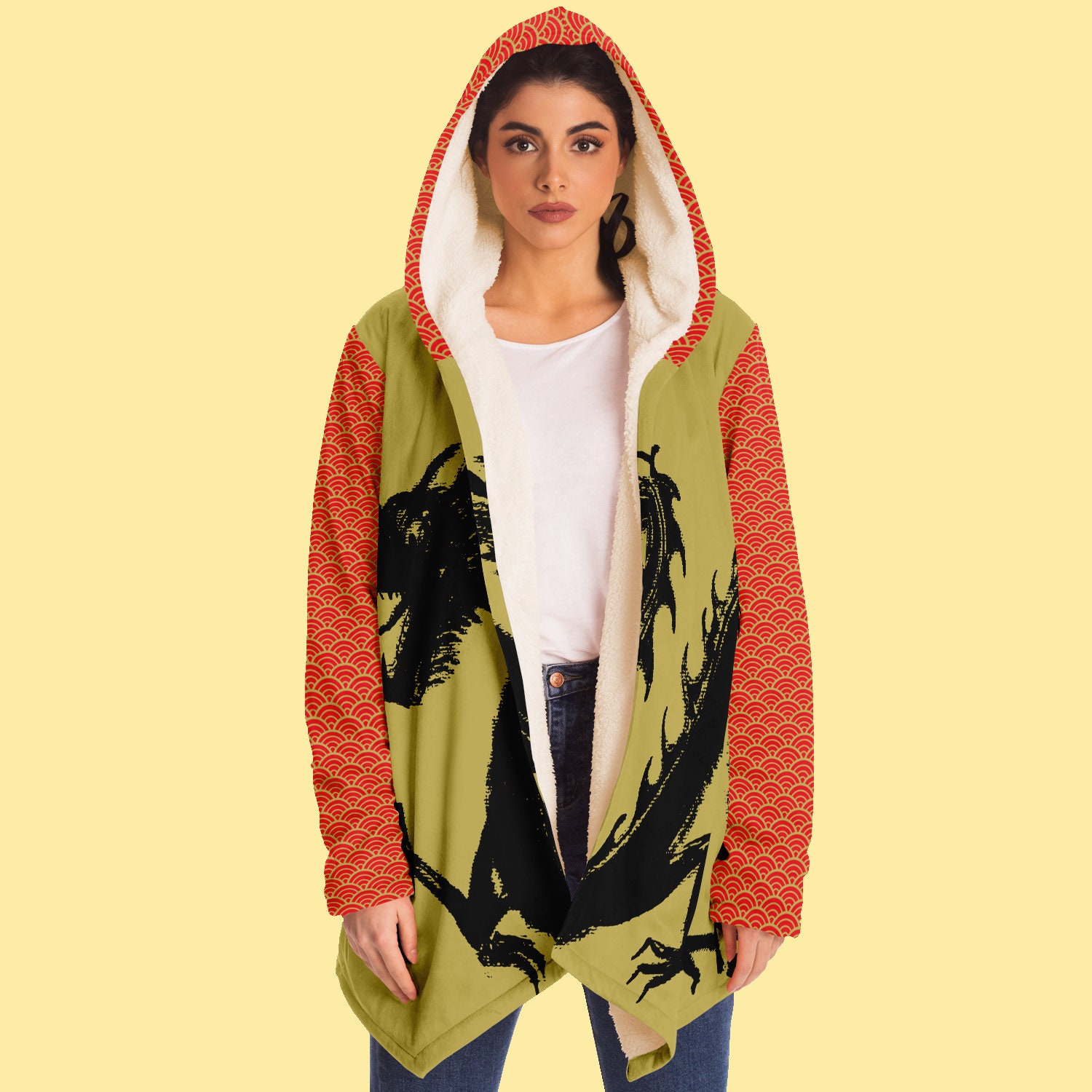 Magic Chinese Dragon Cloak Festival Cloak Rave Cloak - Etsy