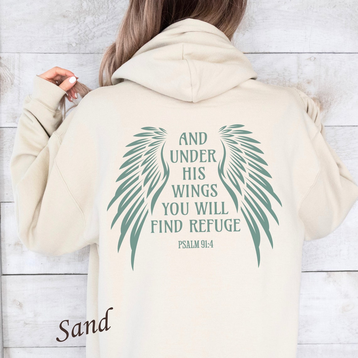 Bible Verse Hoodie, Christian Scriptures Hoodie, Inspirational Biblical ...