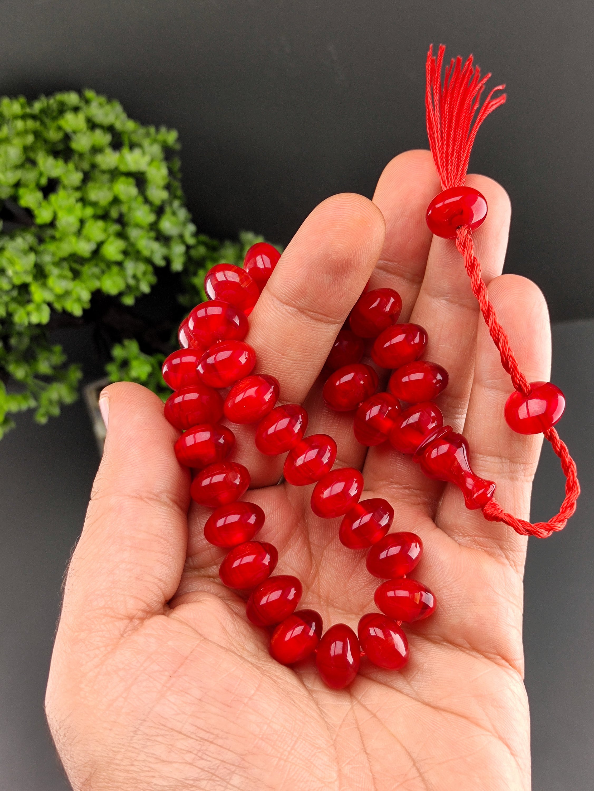 Faturan Amber Rosary, Bakelite Rosary, Muslim Rosary, Misbaha, Islamic ...