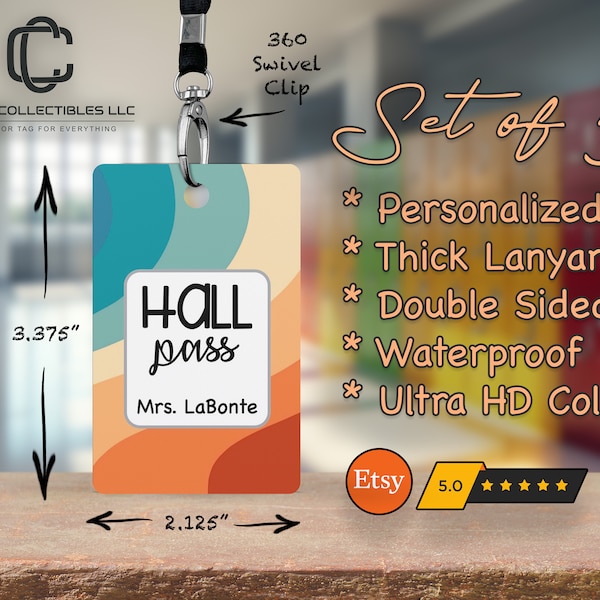 Bathroom Pass - Etsy