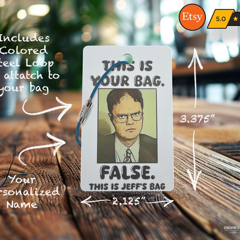 Funny Luggage Tags - Etsy